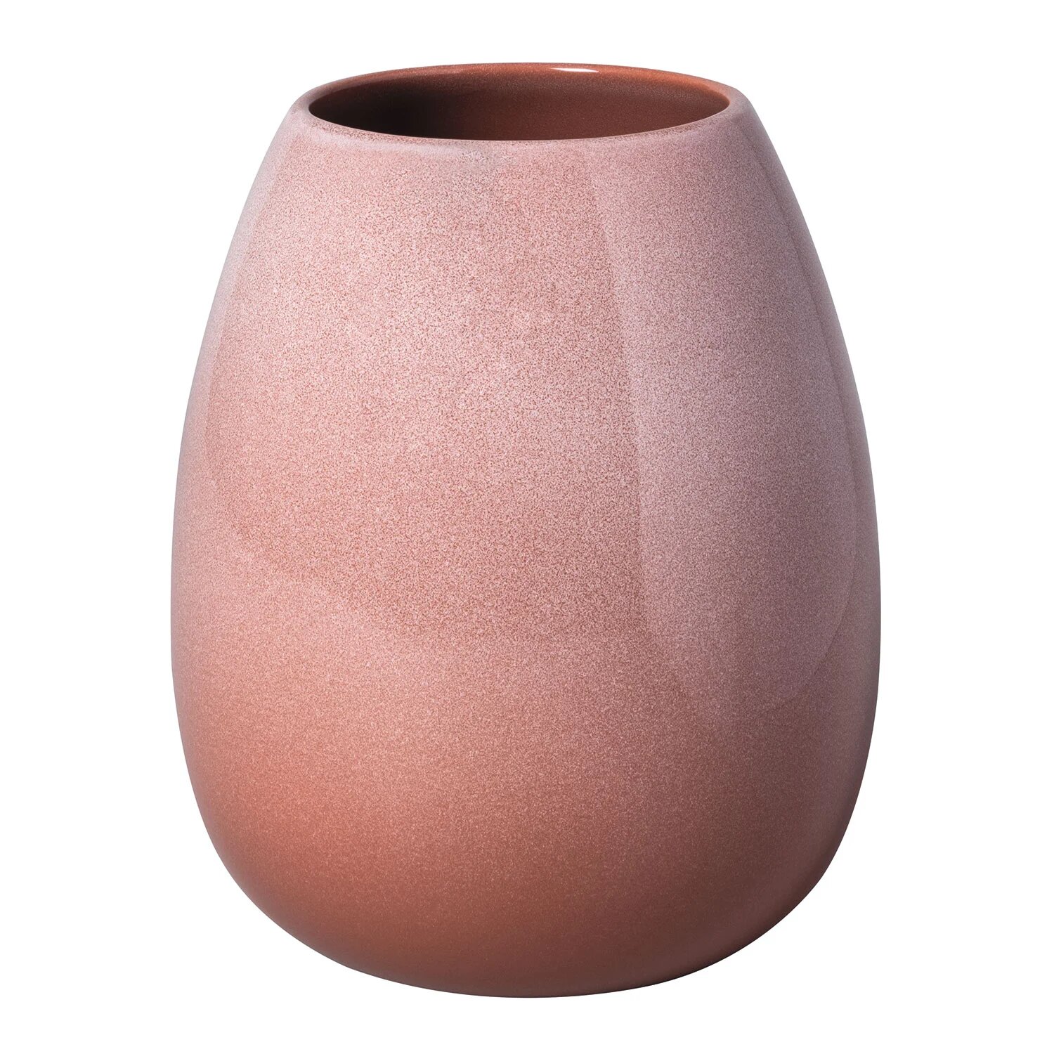 Ваза Villeroy & Boch Perlemor Home, 18см, розовая, диаметр 14см