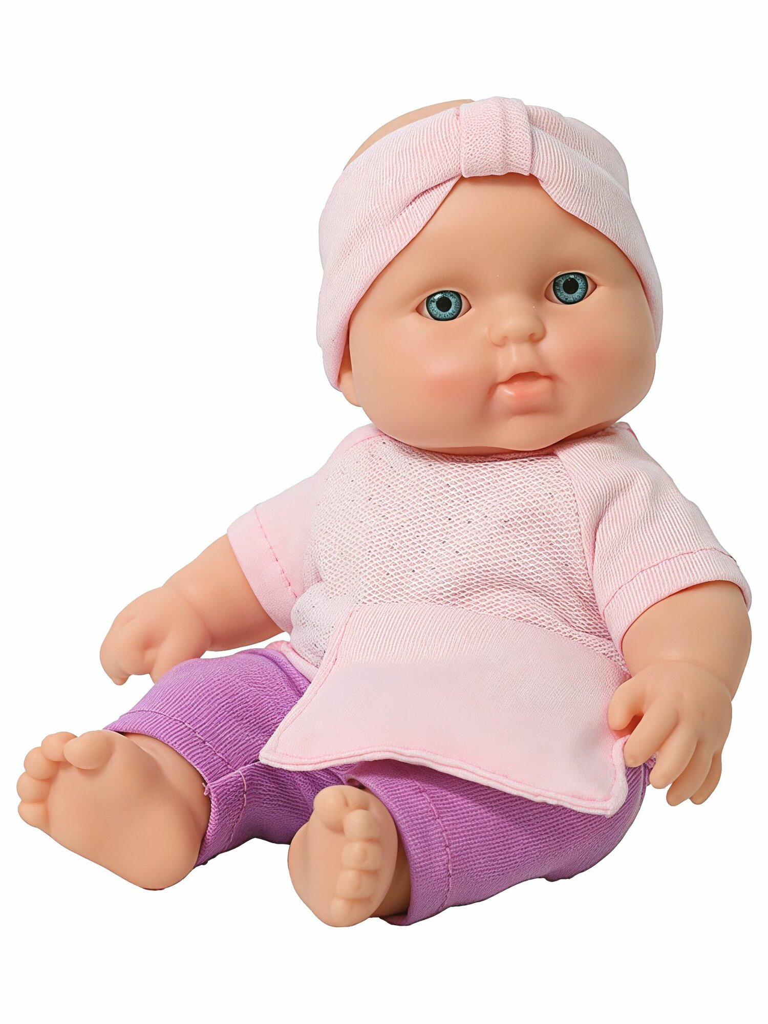 Кукла пупс с подушечкой, классическая куколка-карапуз для девочек, игрушечный младенец с одеждой для сюжетно-ролевых игр, развивающая игрушка для малышей, 30 см.