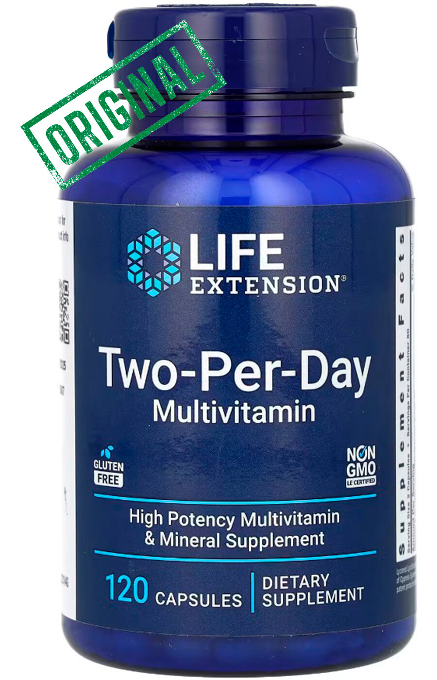 Life Extension, мультивитамины для приема дважды в день, Two-Per-Day, 120 капсул