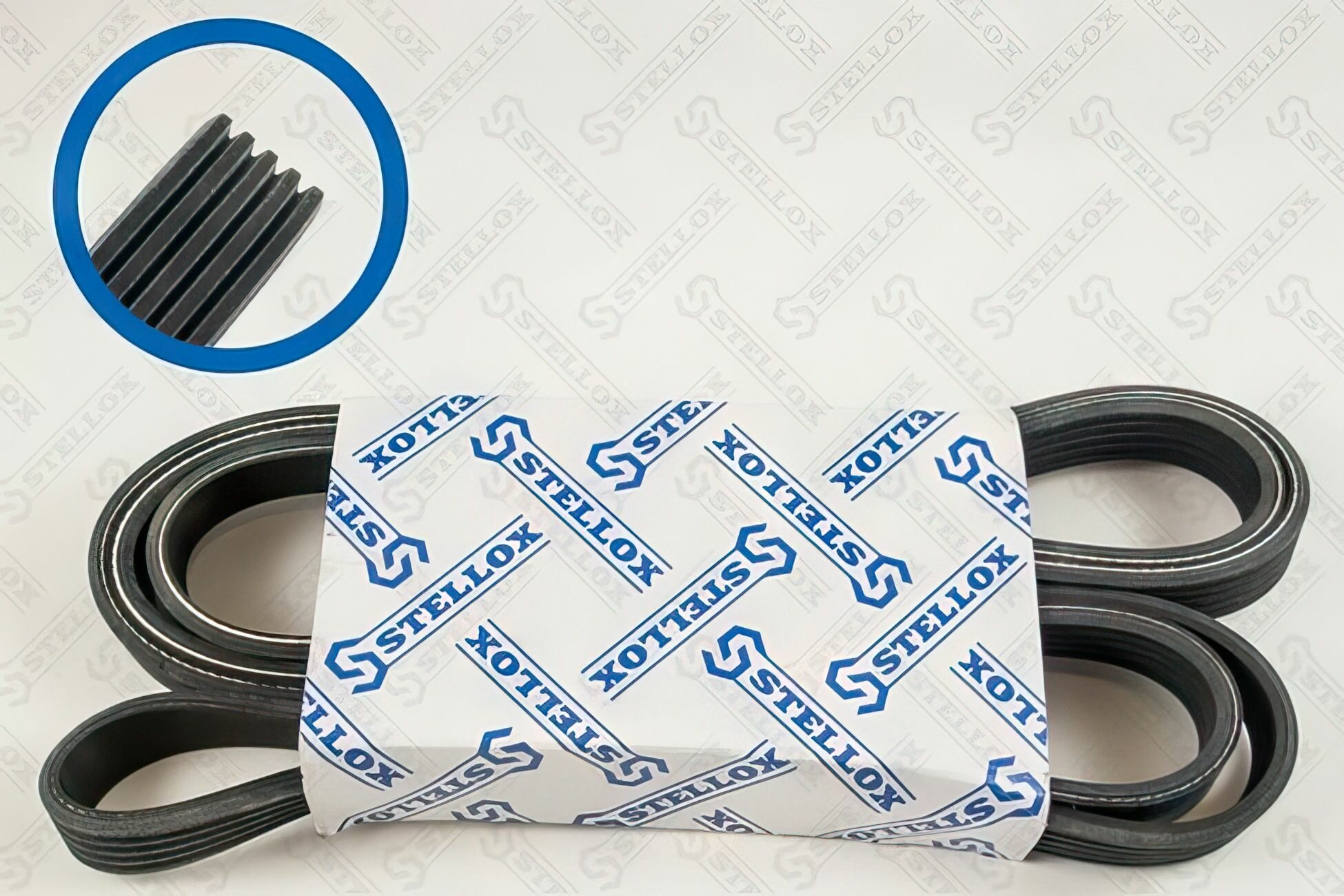 Ремень поликлиновой 5PK2060 для БМВ 3, 5, 7, X5 05-02060-SX STELLOX