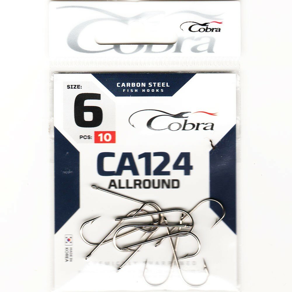 Крючки Cobra Allround ROUND CA124 #006 (уп. 10 шт.)