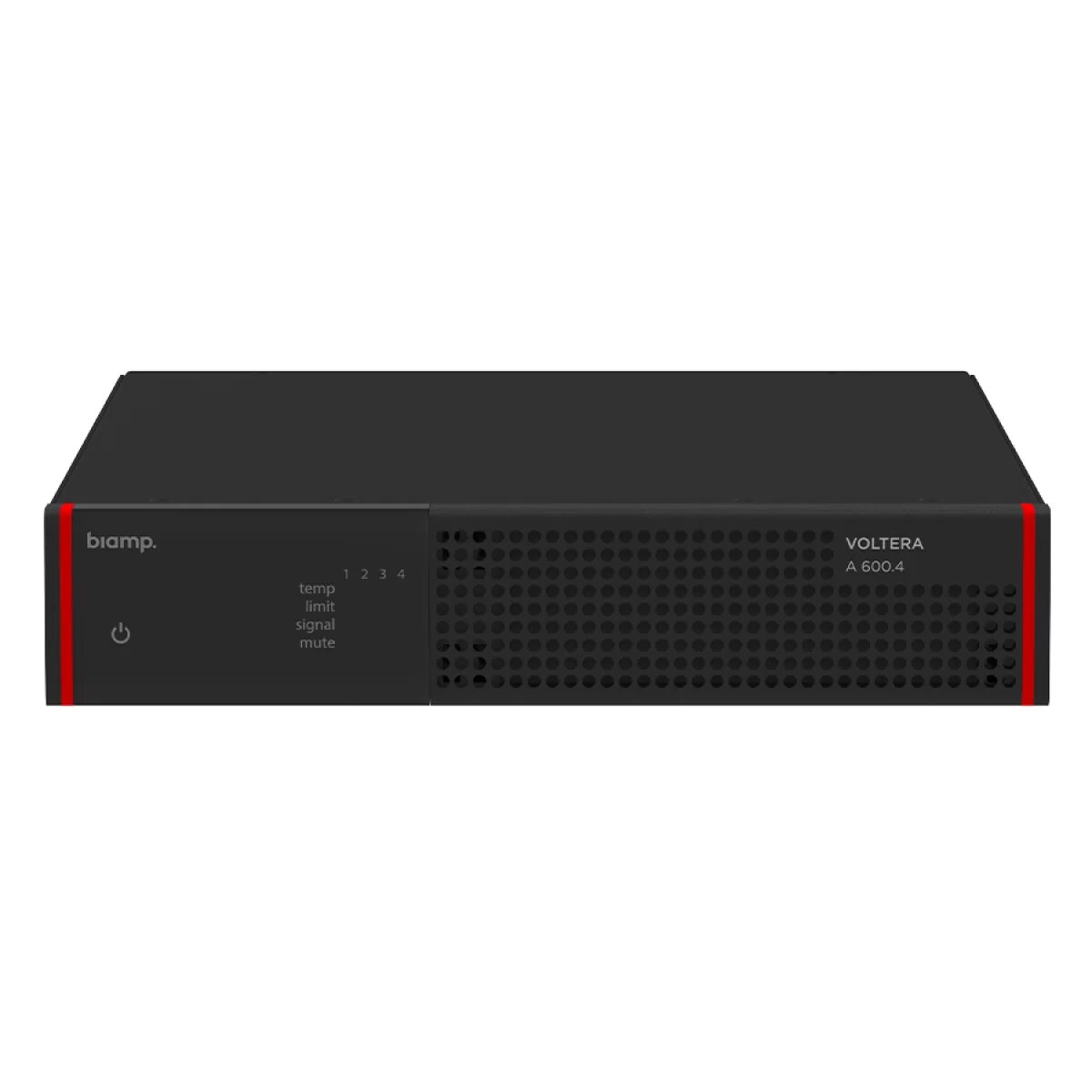 Четырехканальный аналоговый усилитель Biamp [Voltera A 600.4] мощностью 600 Вт (150 Вт на канал, возможность выбора режима работы 4 Ом, 8 Ом, 70 В или 100 В)