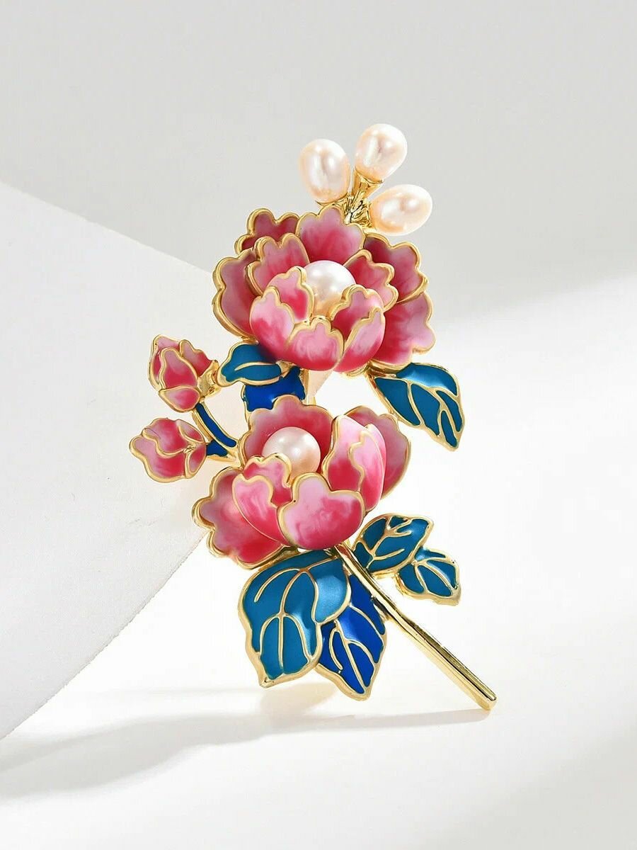 Брошь, эмаль