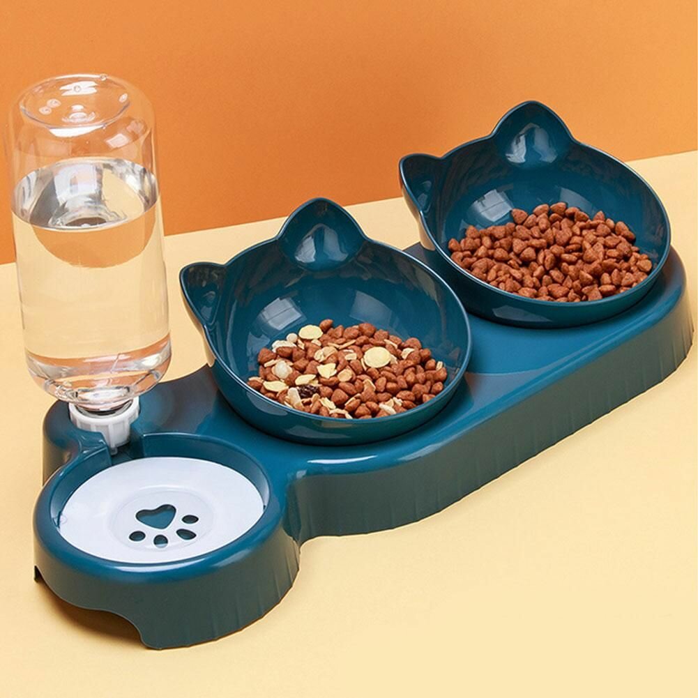 Таз для кормления с двойной чашей