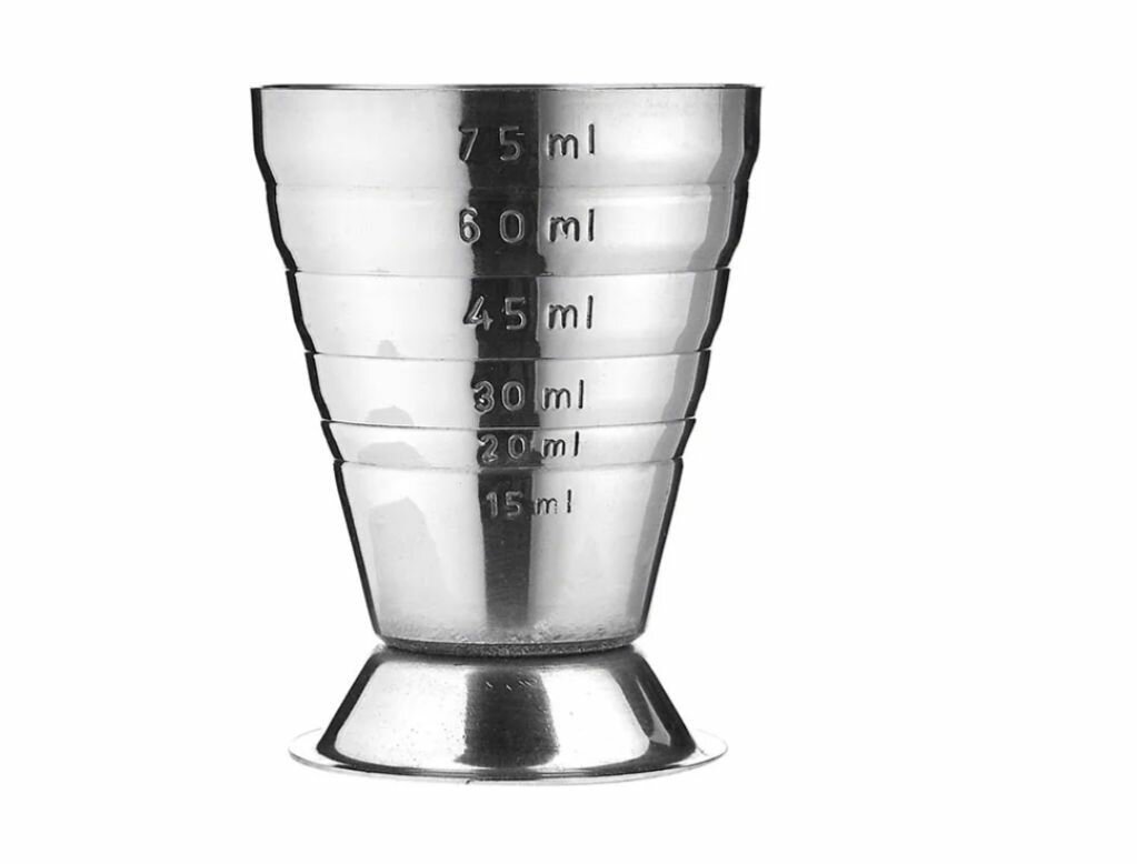 Джиггер барный 75мл с делениями