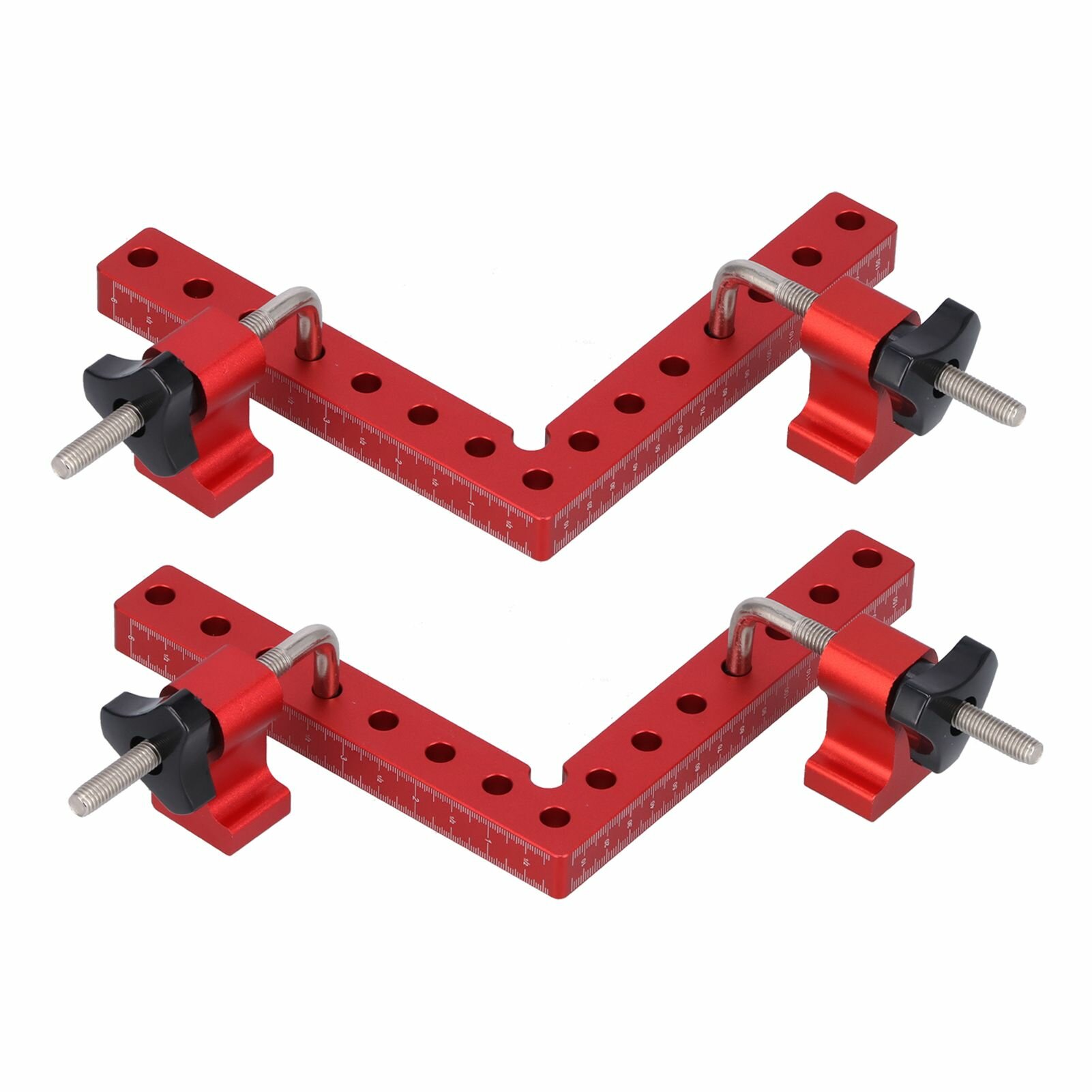 2 комплекта 160 мм квадратных зажимов для соединения деталей под углом