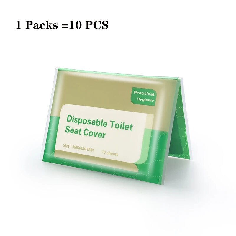 Одноразовые водостойкие покрытия на сиденье унитаза MOONBIFFY