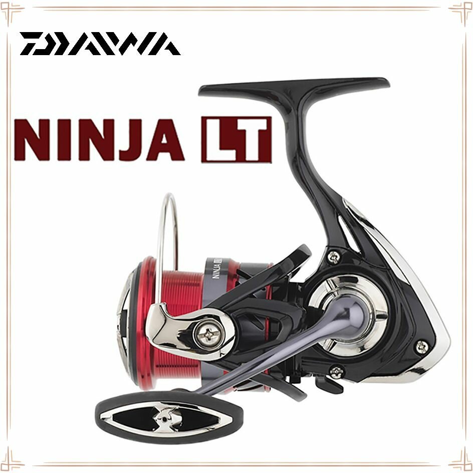 DAIWA NINJA LT Спиннинговая катушка 4 шарикоподшипника 1000 2000 2500 3000-C 4000-C 5000-C 6000