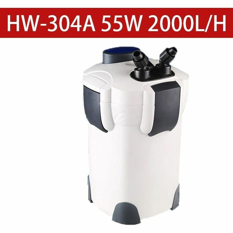 Внешний фильтр для аквариума, SUNSUN HW-304A 55 Вт 2000Л/ч полный комплект аксессуаров
