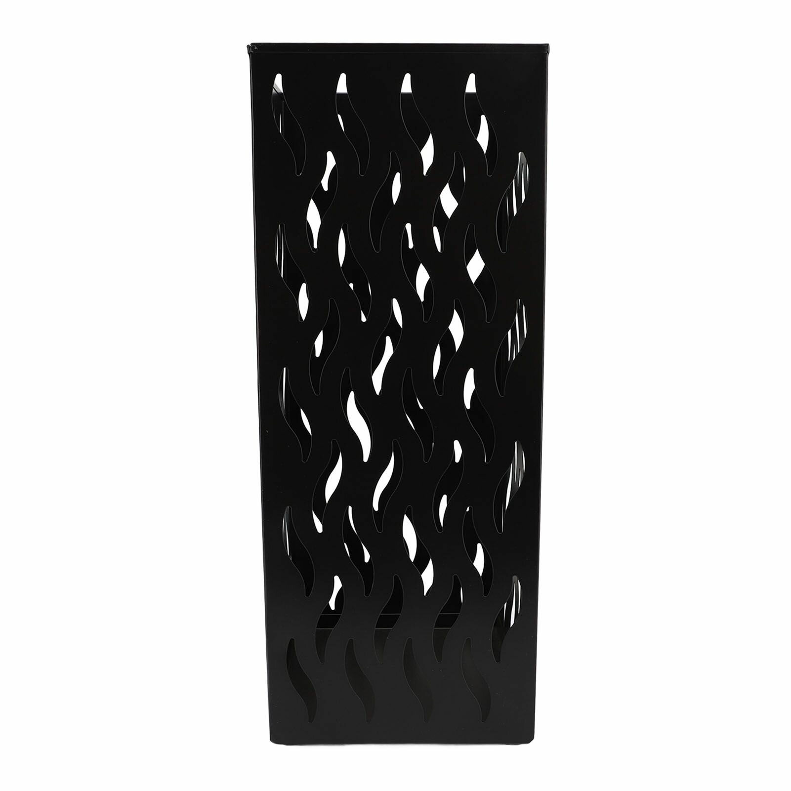 Подставка для зонта в прихожую, модное металлическое ведро для хранения, органайзер для зонта от дождя для дома и офиса, черный цвет