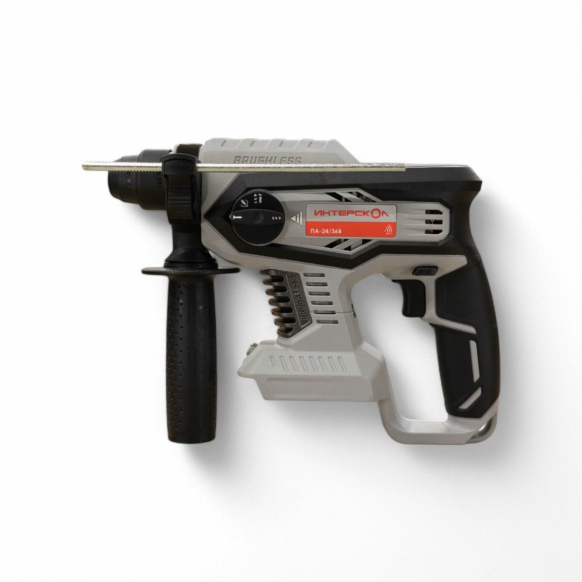 Бесщеточный аккумуляторный перфоратор ИНТЕРСКОЛ ПА-24/36В (без АКБ и ЗУ) 823.0.0.70