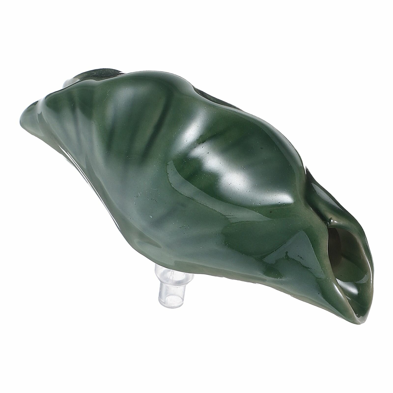 Керамический Спиттер В Forme Листа Лотоса Для Декоративного Фонтана В Саду 12.00X5.00X4.80Cm