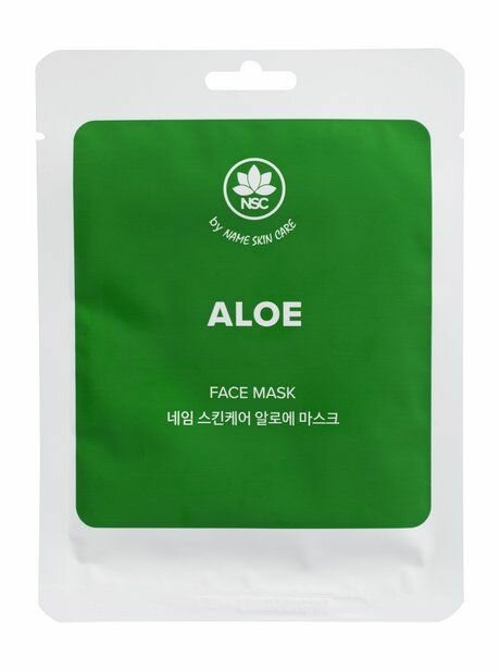 NSC Маска тканевая для лица с экстрактом Алоэ, 22 г