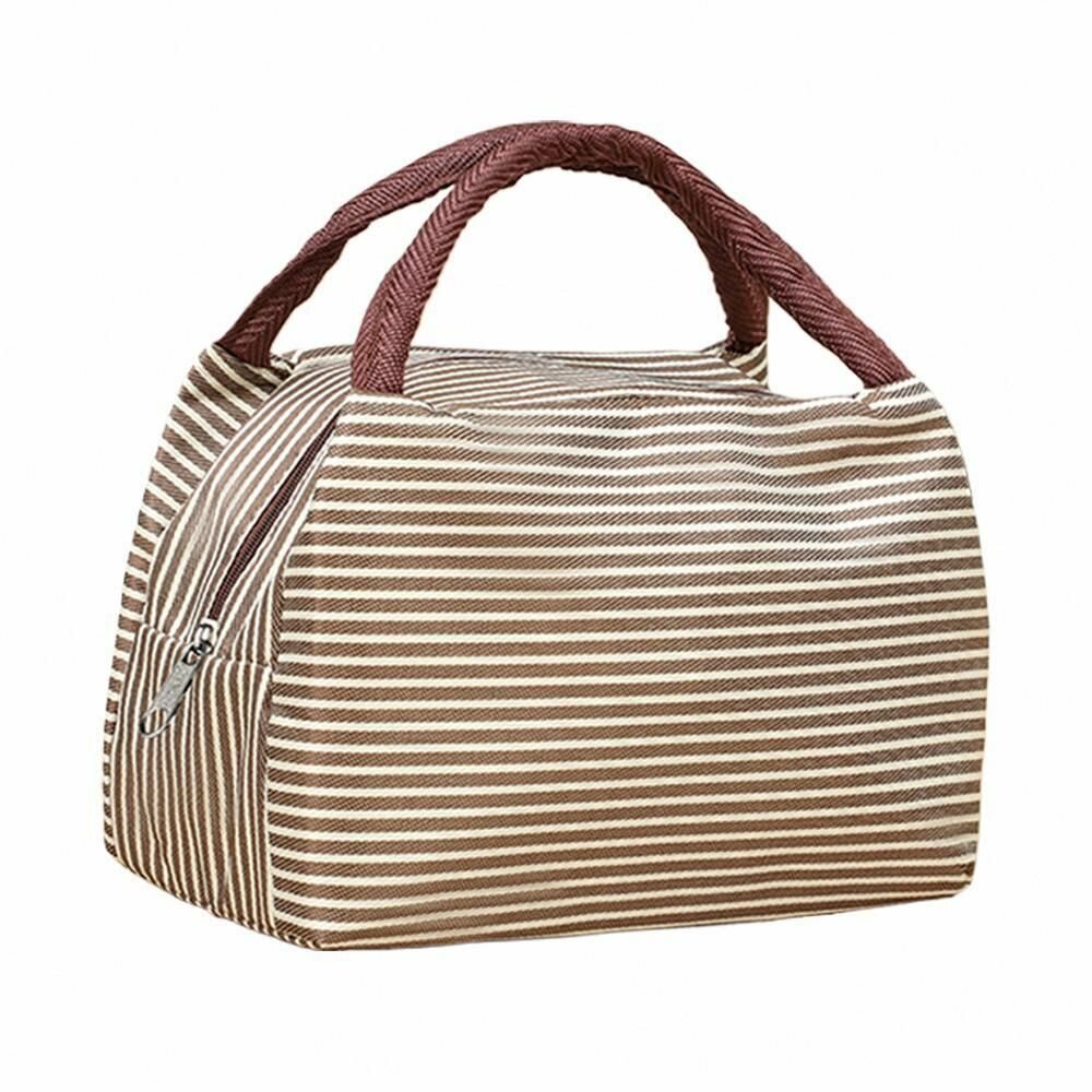 Термосумка для ланч бокса, мини сумка холодильник для продуктов, еды, термоконтейнер маленький для обеда