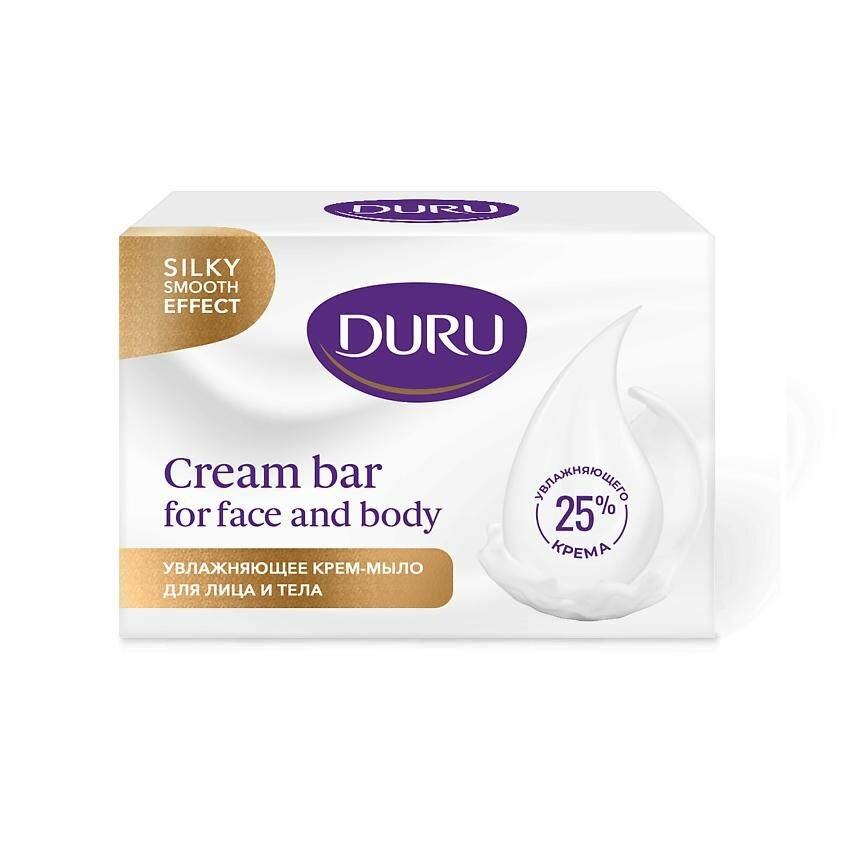 Крем-мыло DURU увлажняющее с ароматом Caring Cream, 90 г