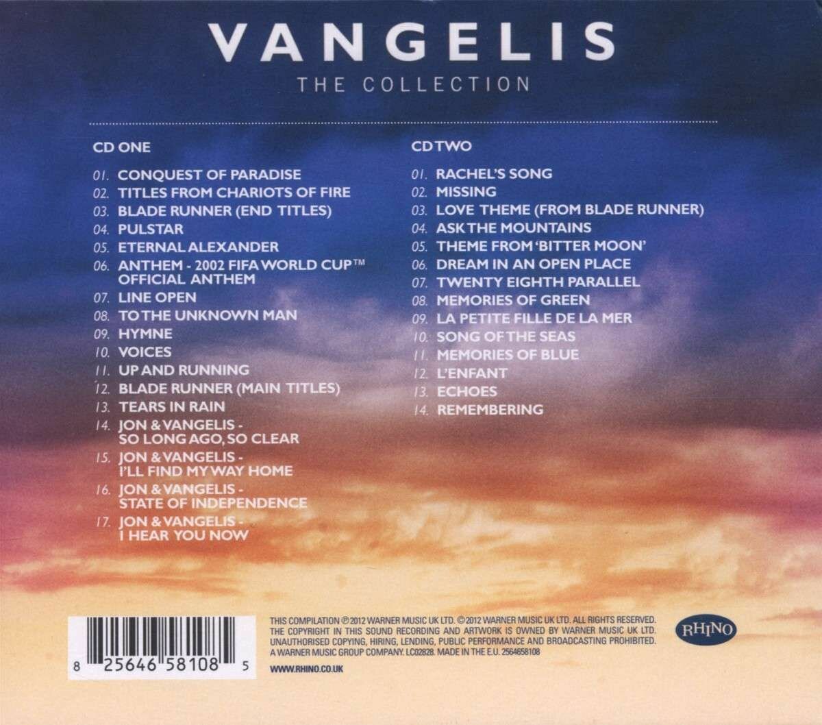 Диск Vangelis - The Collection (2 CD) — фото 1