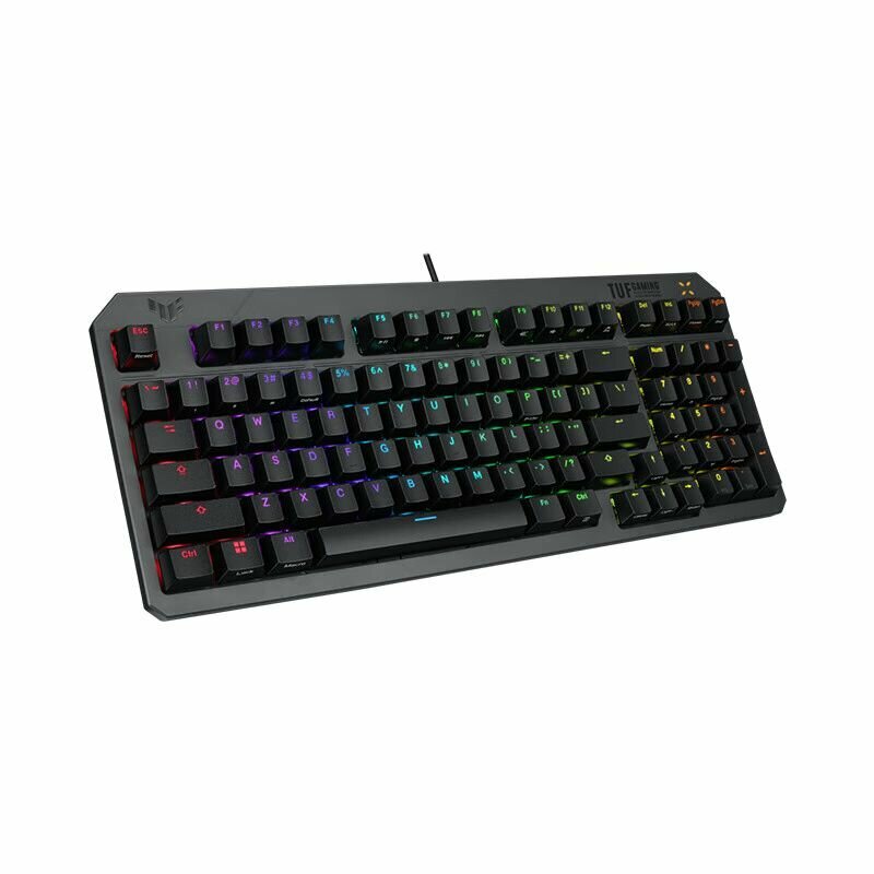 Игровая клавиатура, ASUS TUF GAMING K3 RGB Проводная механическая 98 клавиш Съемная верхняя крышка