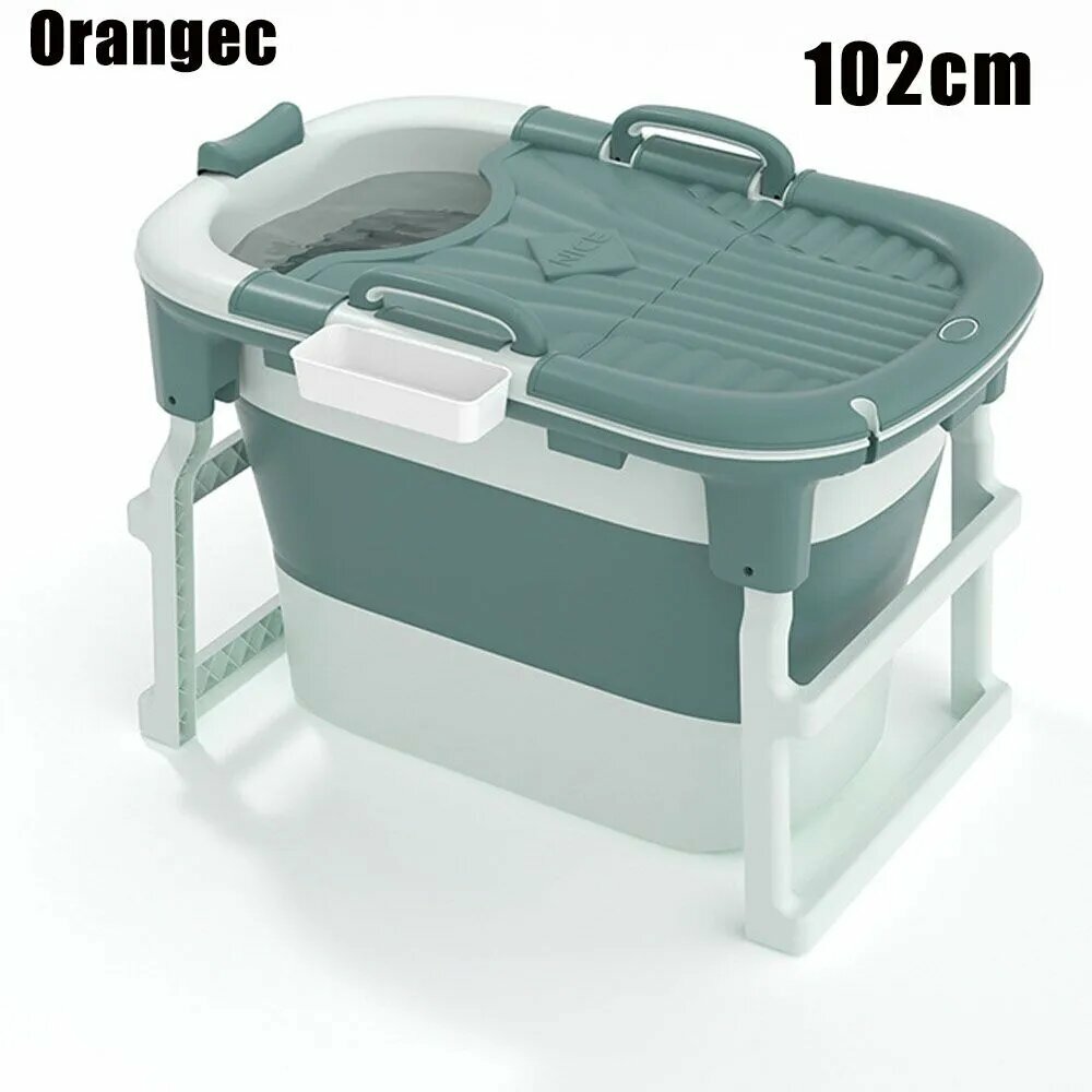 Складная ванна, для дачи и сада, с массажем ног, 102x71.5 см