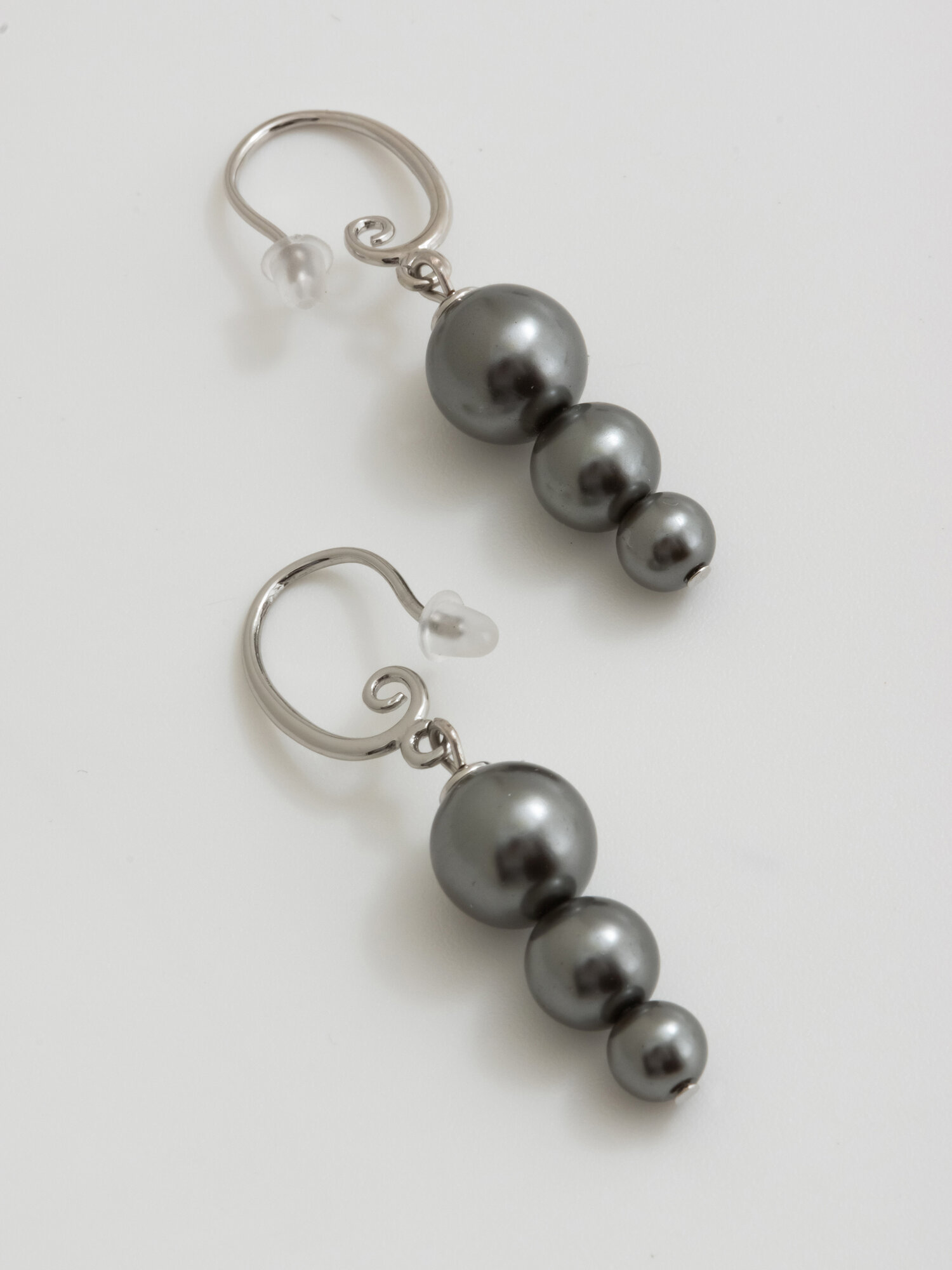 Серьги, жемчуг имитация