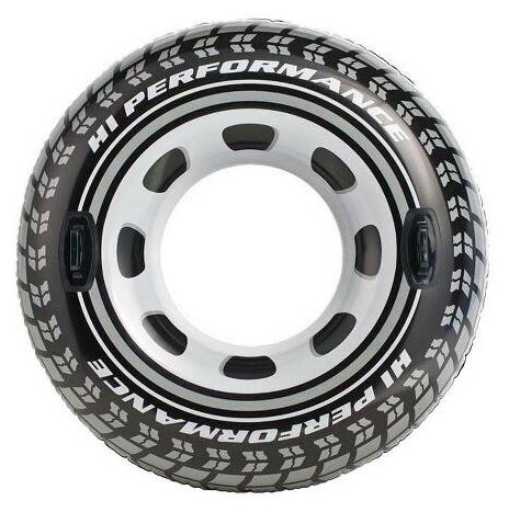 Круг надувной "Шина" диаметр 114 см, от 9 лет, в коробке