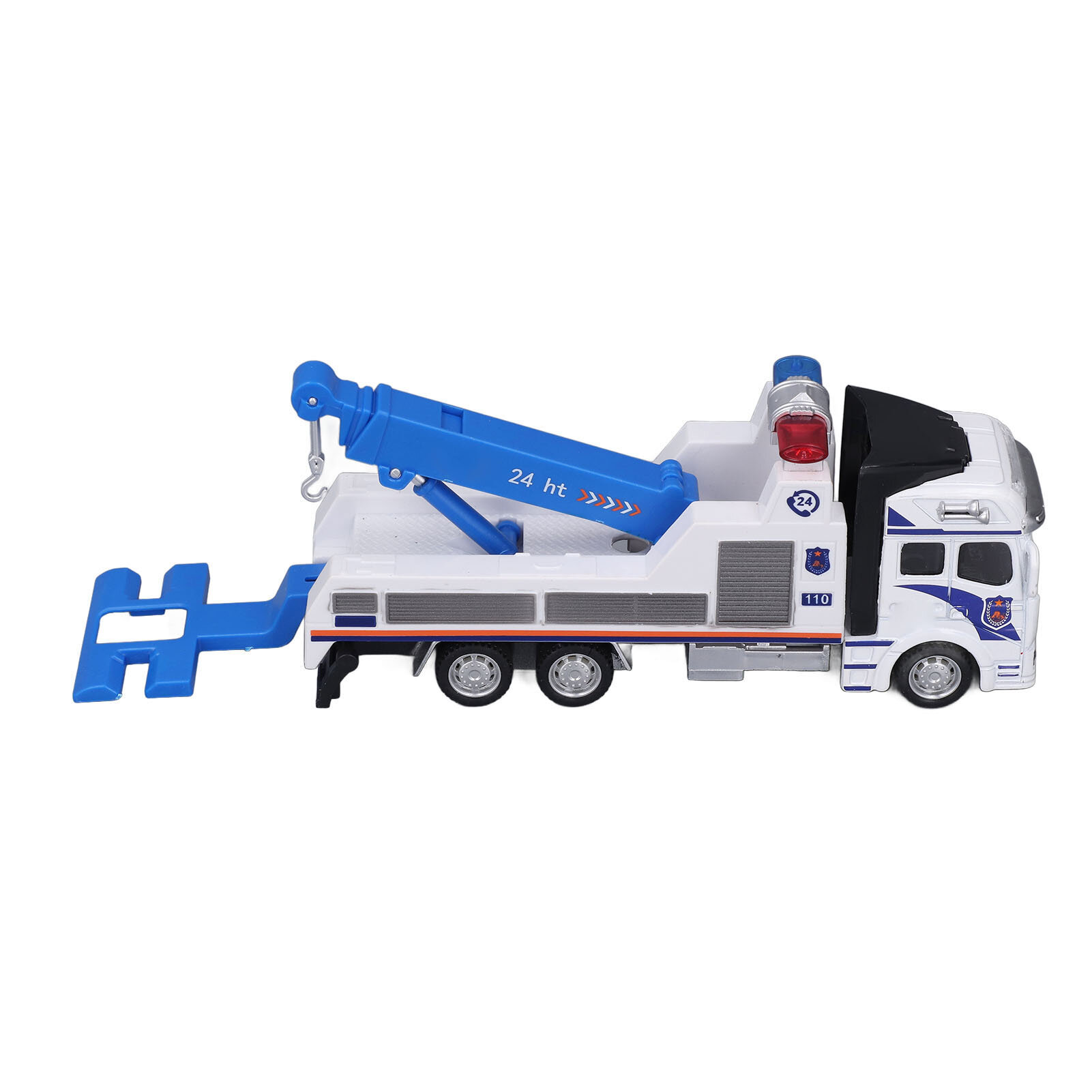 Игрушечный эвакуатор металлический грузовик с крановым крюком фрикционный силовой тягач эвакуатор игрушка для детей