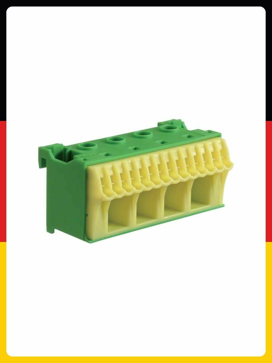 Hager SSK, клемма PE, 18 клемм KN18E
