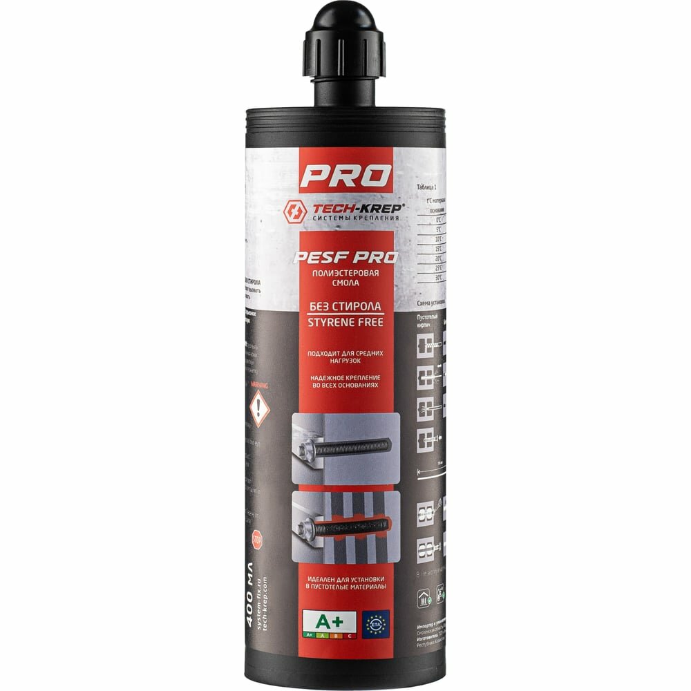 Химический анкер Tech-Krep PRO PESF PRO