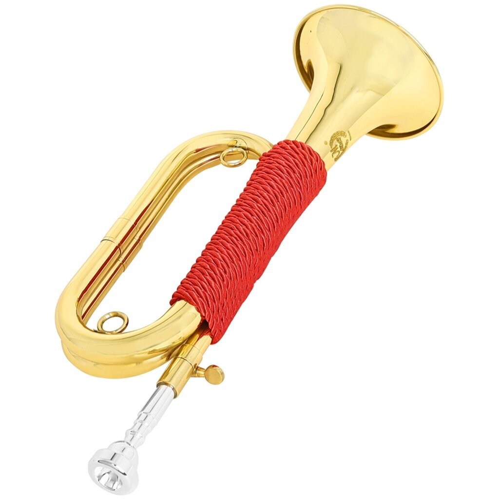 Испанский горн, Испанский горн, красный, с ручкой