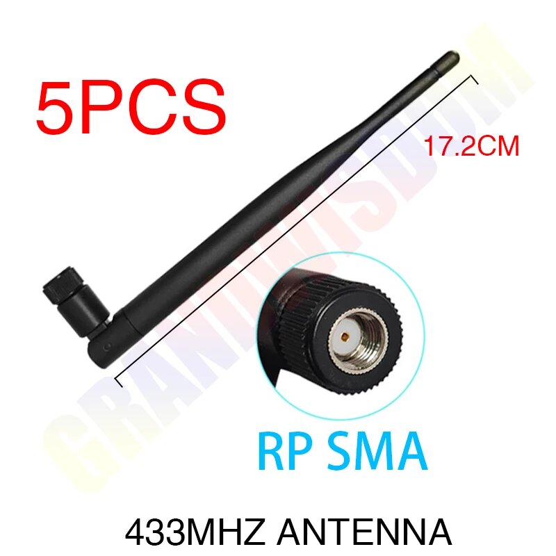 GRANDWISDOM антенна Lora 5dbi 433 МГц, 5pcs