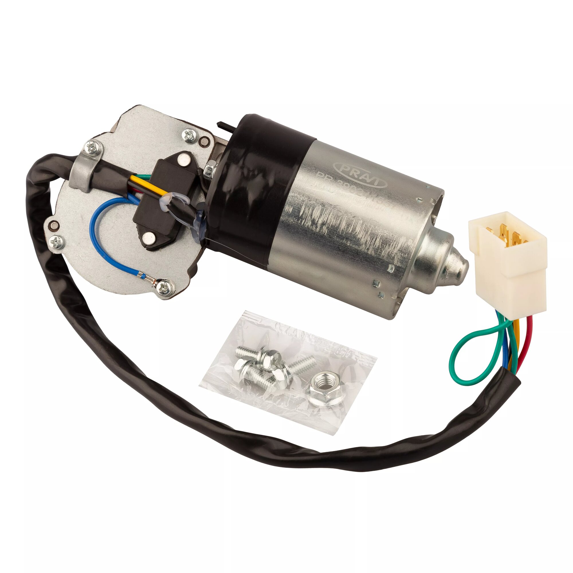 Электродвигатель стеклоочистителя ГАЗель Бизнес, Соболь прямоугольный разъём (PRAVT)