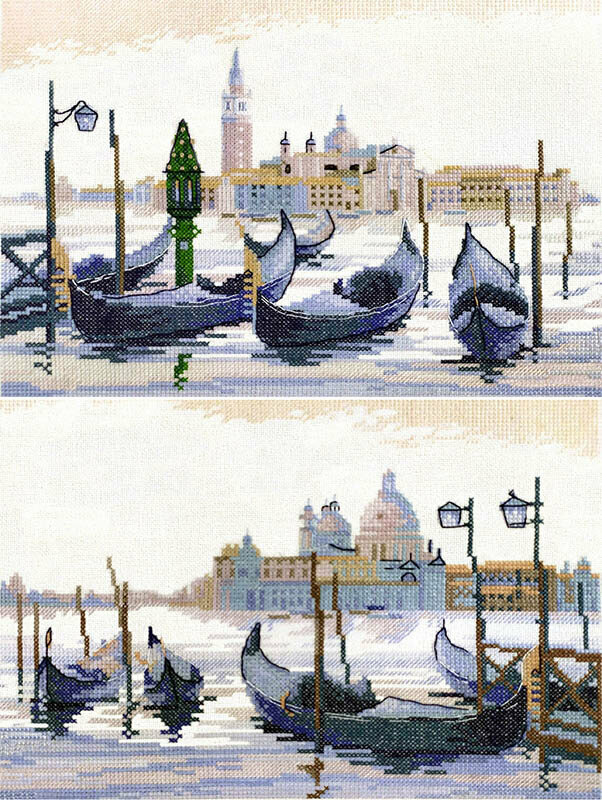 Набор для вышивания "Пейзажи Адриатики" 21х15см, 12.012.08