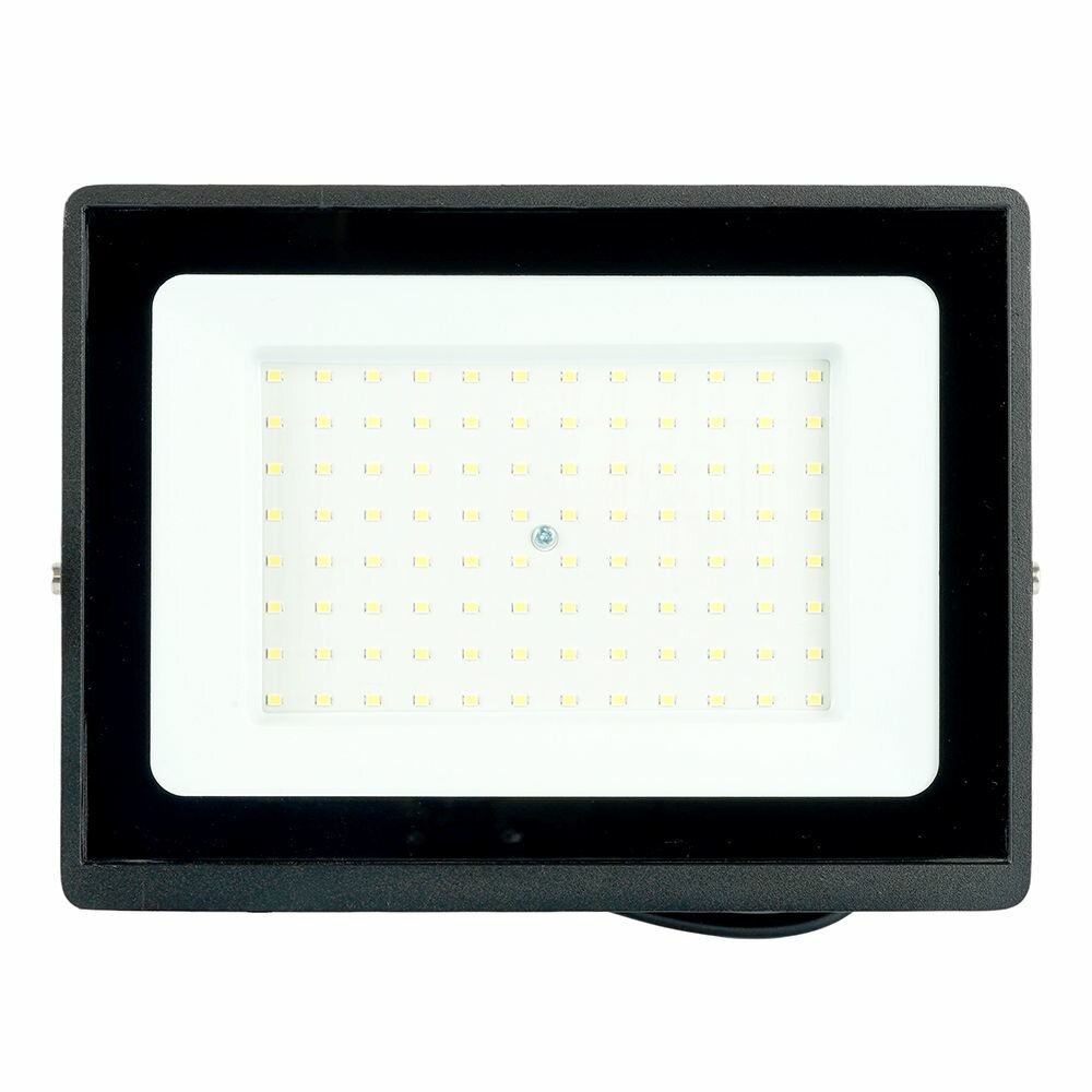 Прожектор светодиодный 2835 SMD 100W 6400K IP65 AC175-265V/50Hz, черный, LL-936 Feron 52109
