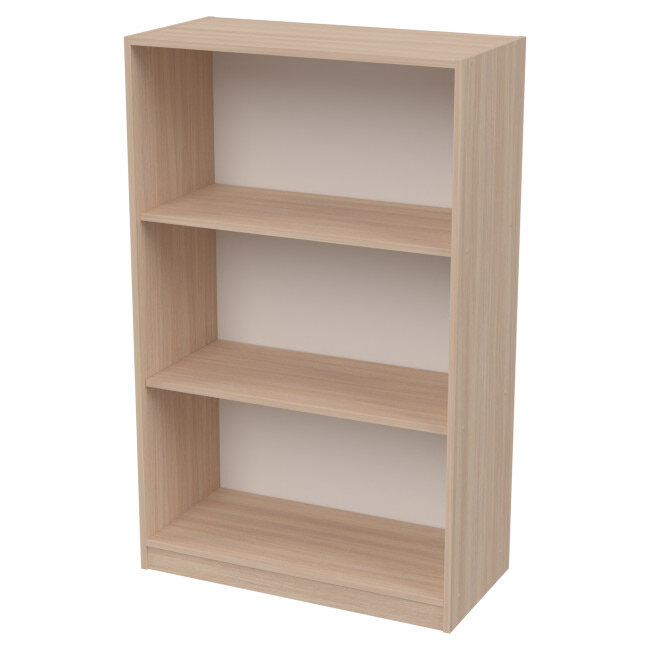 Стеллаж Меб-фф Офисный стеллаж СБ-60 цвет Дуб Молочный 77/37/123 см