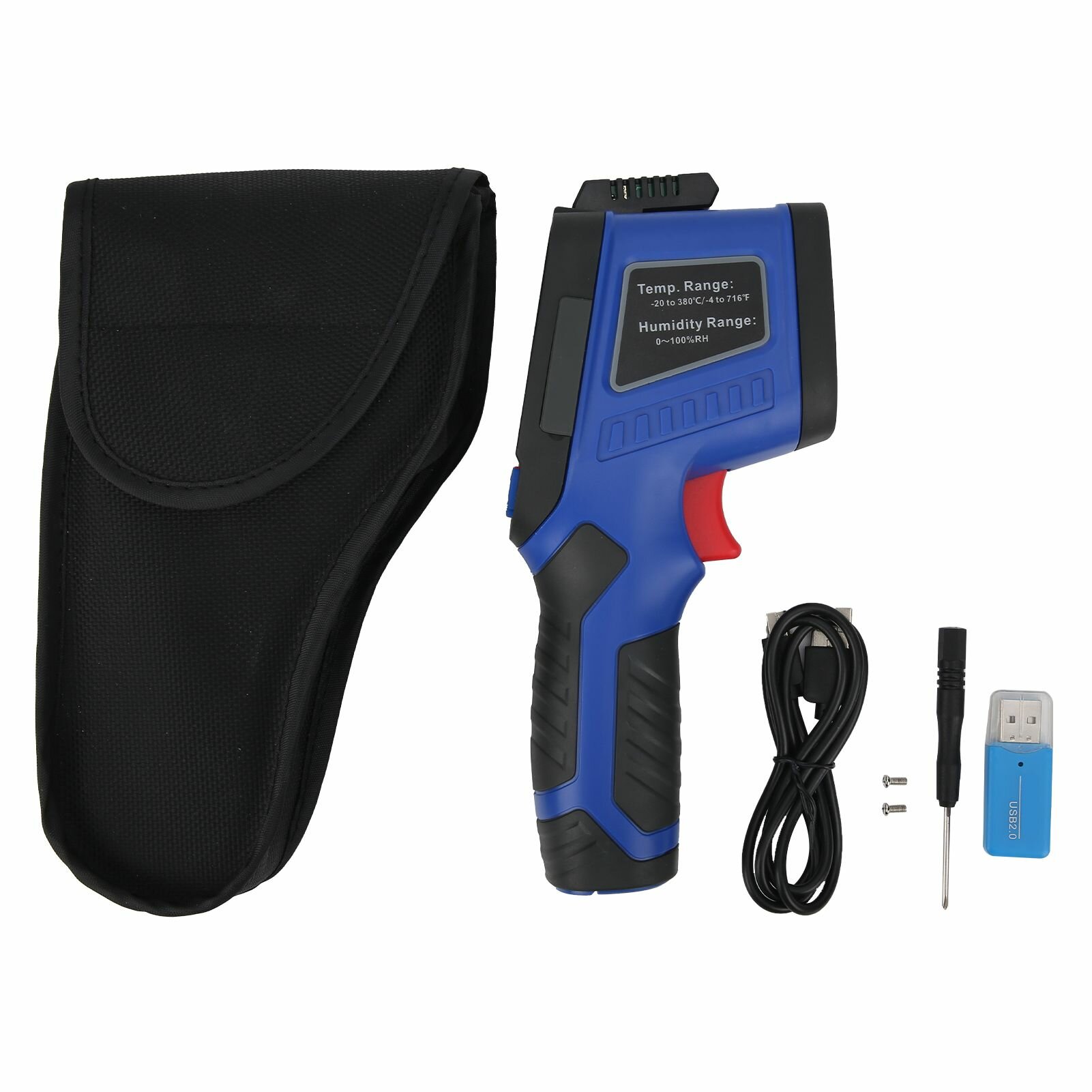 Ручной тепловизор IR-893, диапазон -20 380