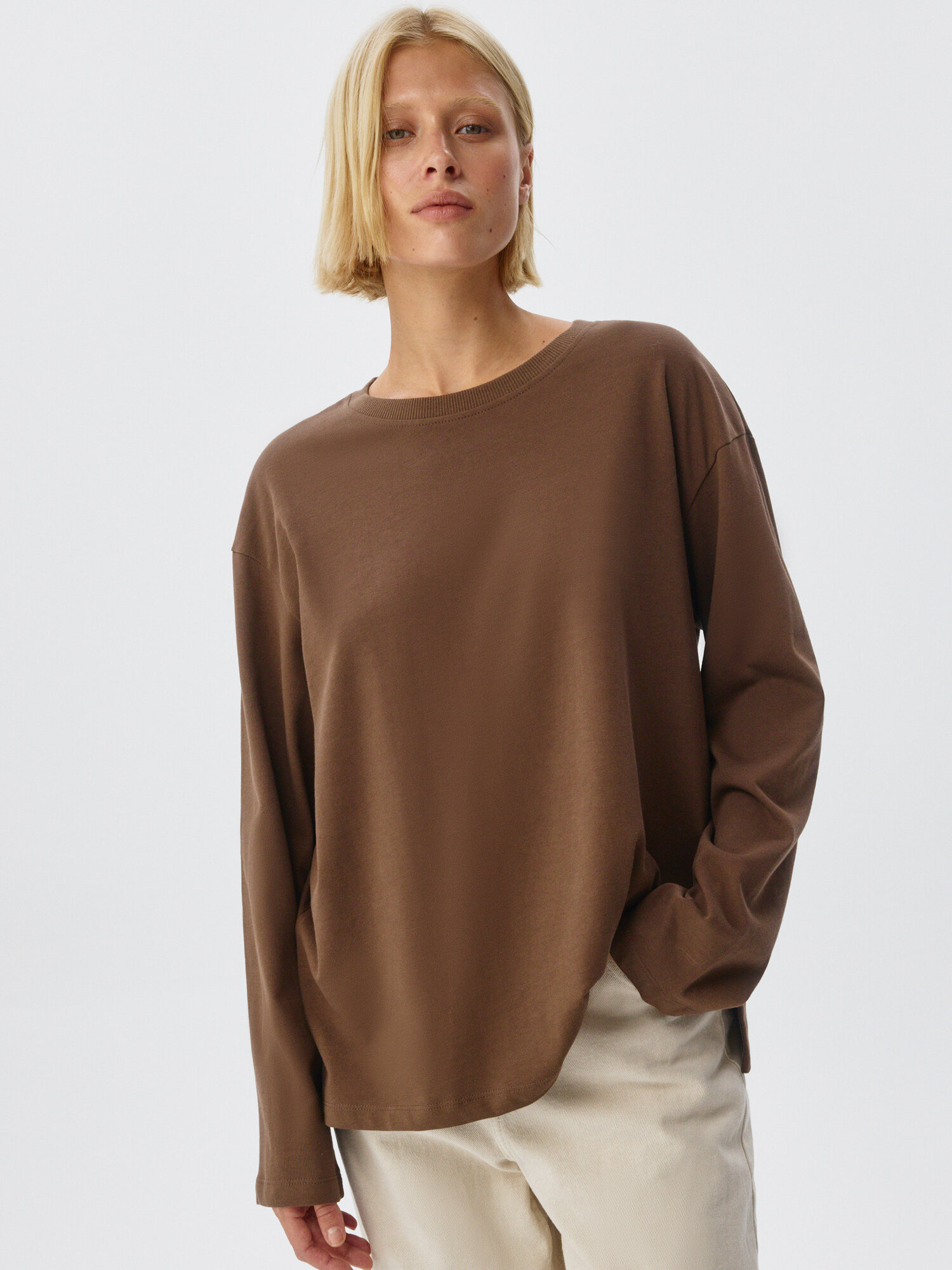 Лонгслив Anna Oversize Fit