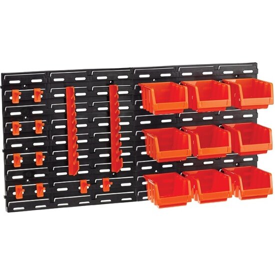 Органайзер Idea настенный с лотками М 2981 Оранжевый