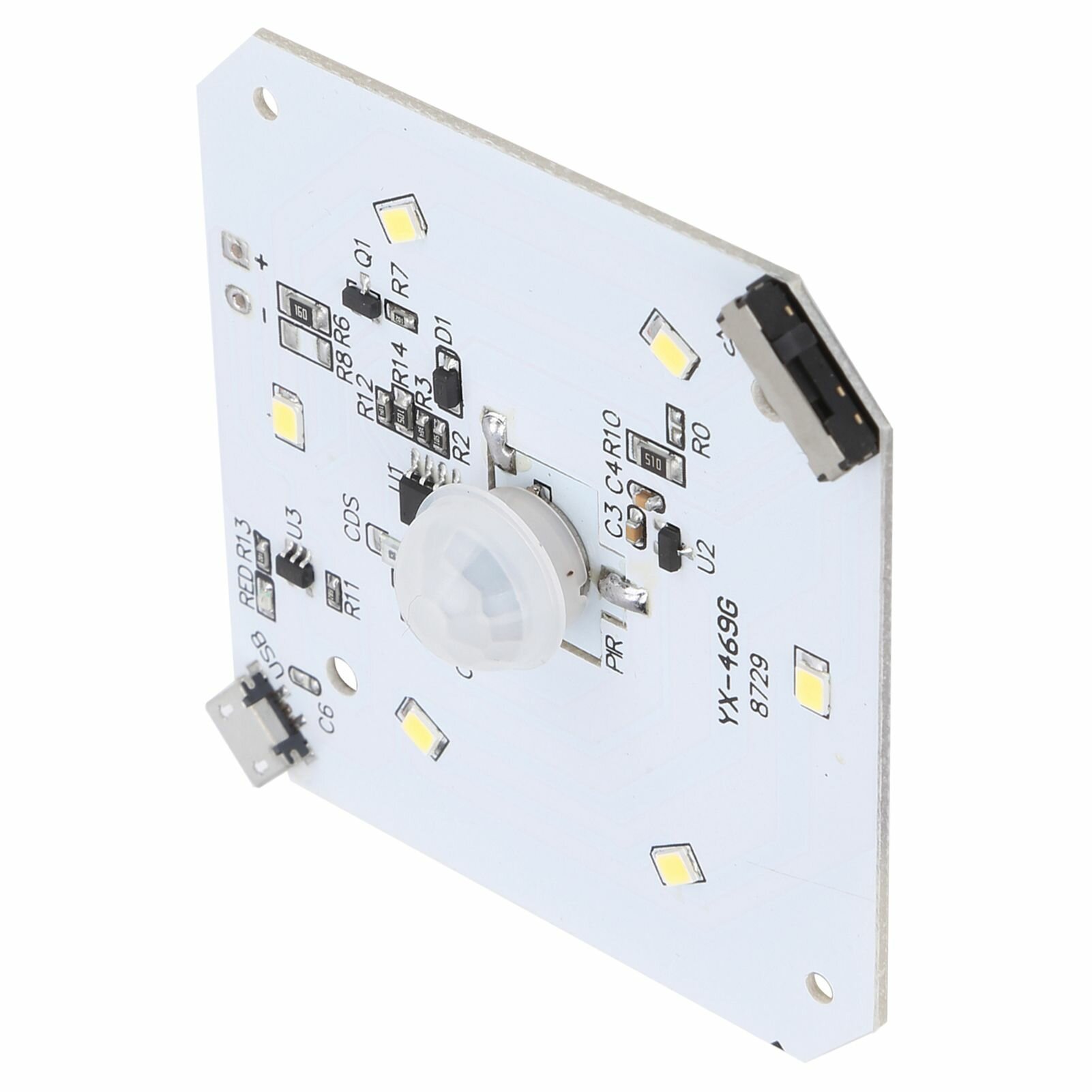 Интегрированная панель управления лампой из АБС-пластика, перезаряжаемая с датчиком 2 шестерен для украшения