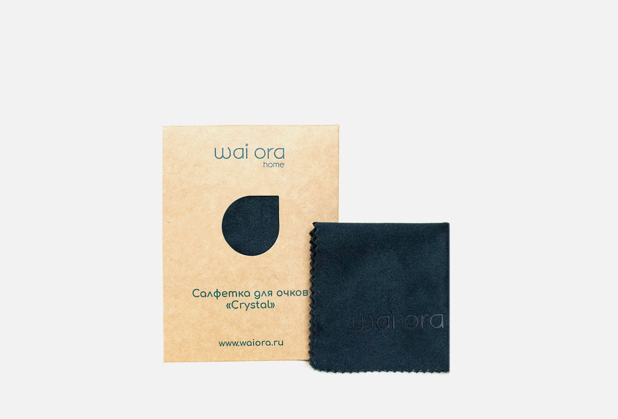 Салфетка для очков WAI ORA Crystal