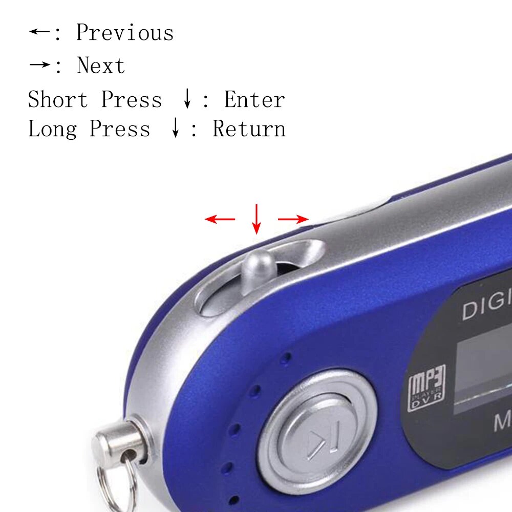 MP3-плеер Mini USB черный — фото 1
