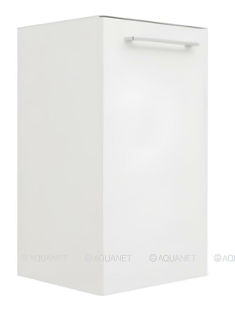 Тумба под раковину в ванную De Aqua Тока 2 R, белая, МДФ, подвесная, с дверцей и ящиком