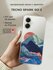 Чехол на Tecno Spark Go 2 / Текно Спарк Го 2 с принтом "Закат в снежных горах", ...