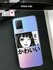 Чехол на Vivo V21 / Виво V21 с принтом "Cute anime girl", прозрачный