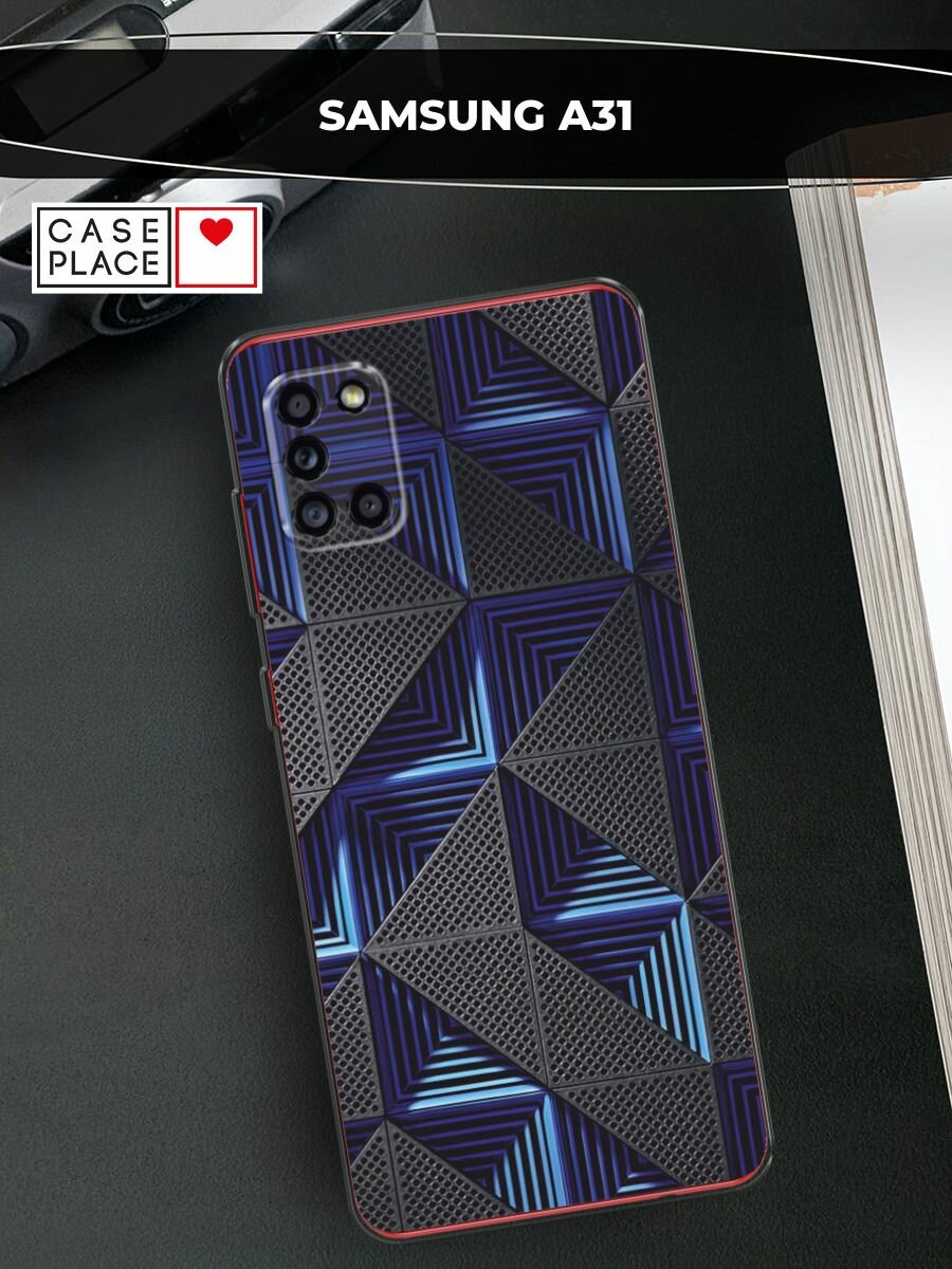 Чехол на Samsung Galaxy A31 / Самсунг Галакси А31 с принтом "IBM"