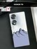 Силиконовый чехол на Honor 70 / Хонор 70 с принтом "Гора", прозрачный