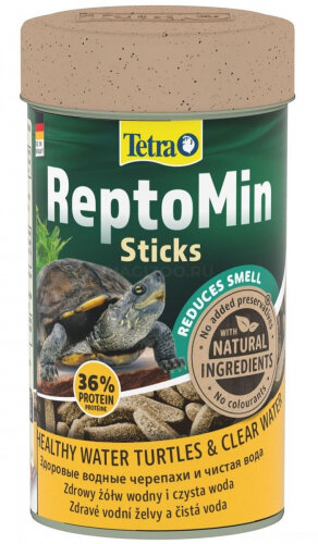 Корм основной для водных черепах Tetra ReptoMin Sticks 100 мл.