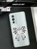 Чехол на OnePlus 9RT / ВанПлас 9RT с принтом "Черно-белый бант 2"