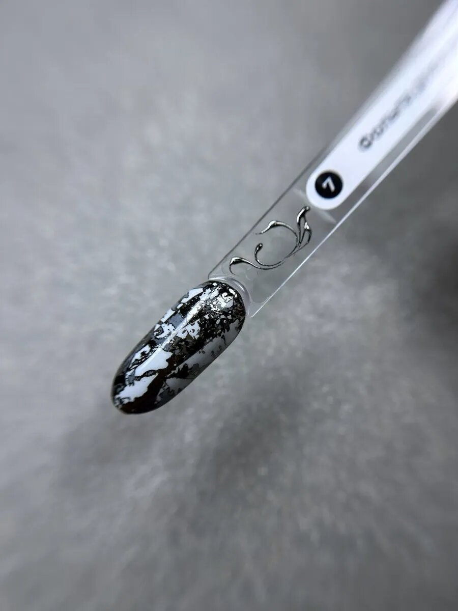 Фольга для литья Zet Color №7 Черное серебро