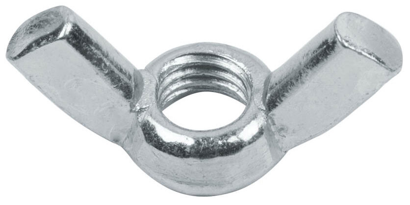 Гайка барашковая М6 (3шт) цинк