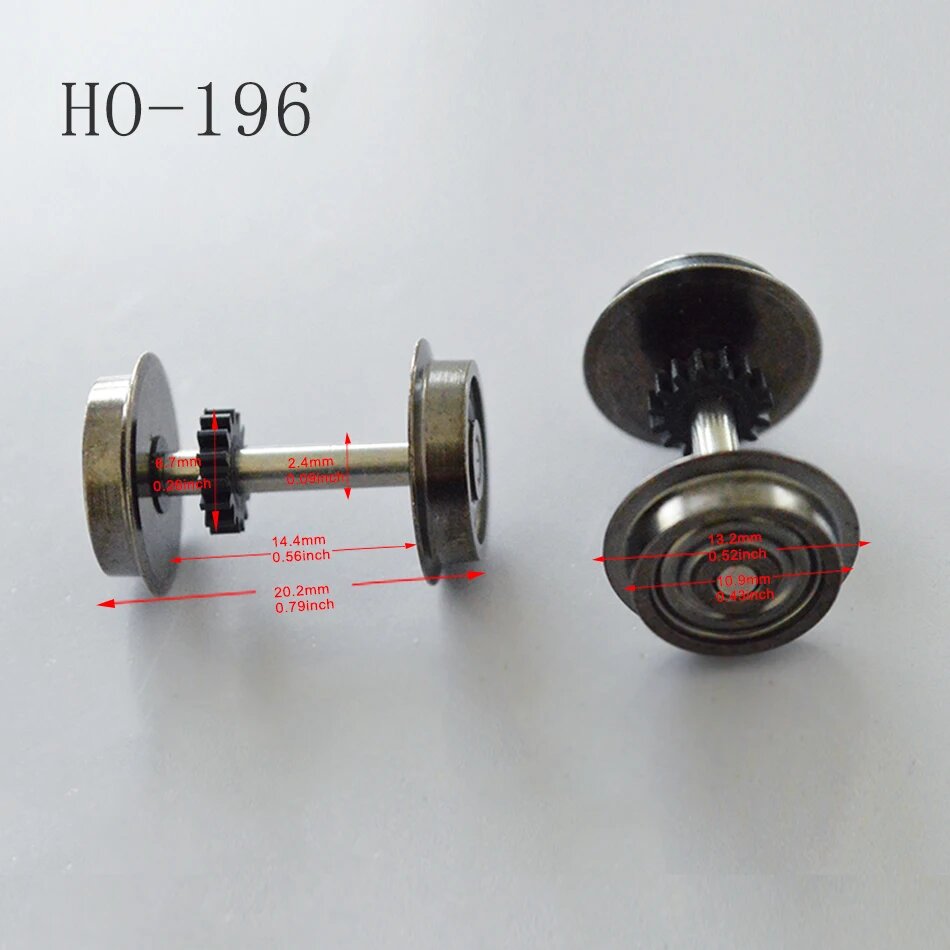 Колеса для локомотива TERAYSUN HO-196, 1:87, 2pcs
