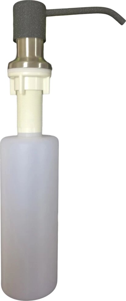 Дозатор для жидкого мыла Dr.Gans Форум 709.722.0000.407 300 мл, встраиваемый, для кухни, черный